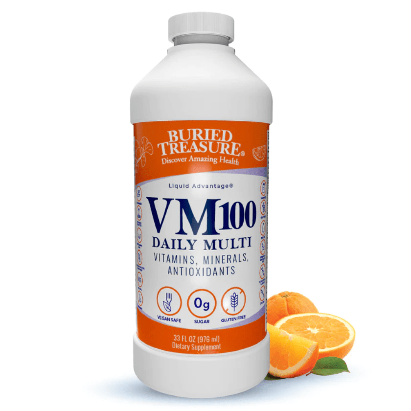 VM-100 Daily Liquid Vitamin & Mineral Supplement, 32 servings